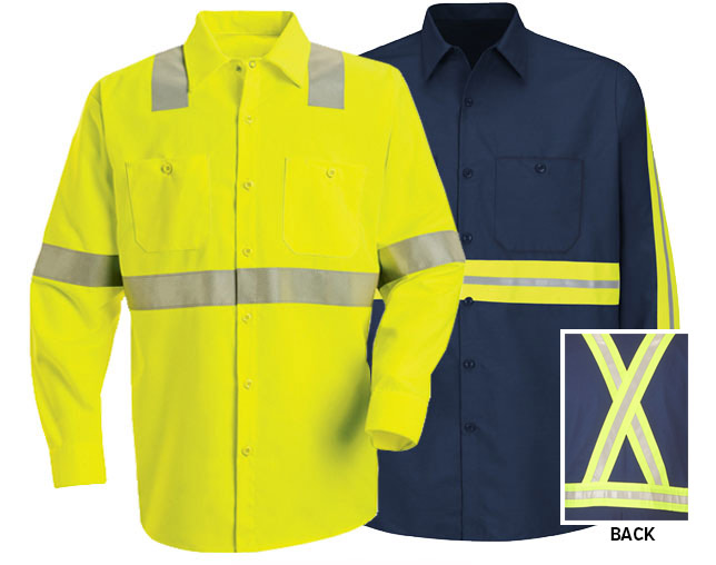 Hi-Visibility & Enhanced Visibility Work Shirts | Canadian Linen